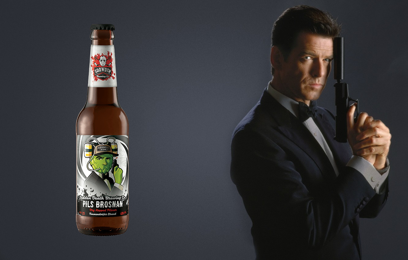 6ème épisode! On va parler de Pierce Brosnan avec une Pils Brosnan de ...